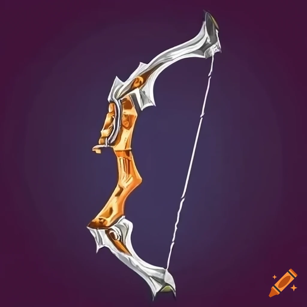 Powerful bow weapon for gaming on Craiyon