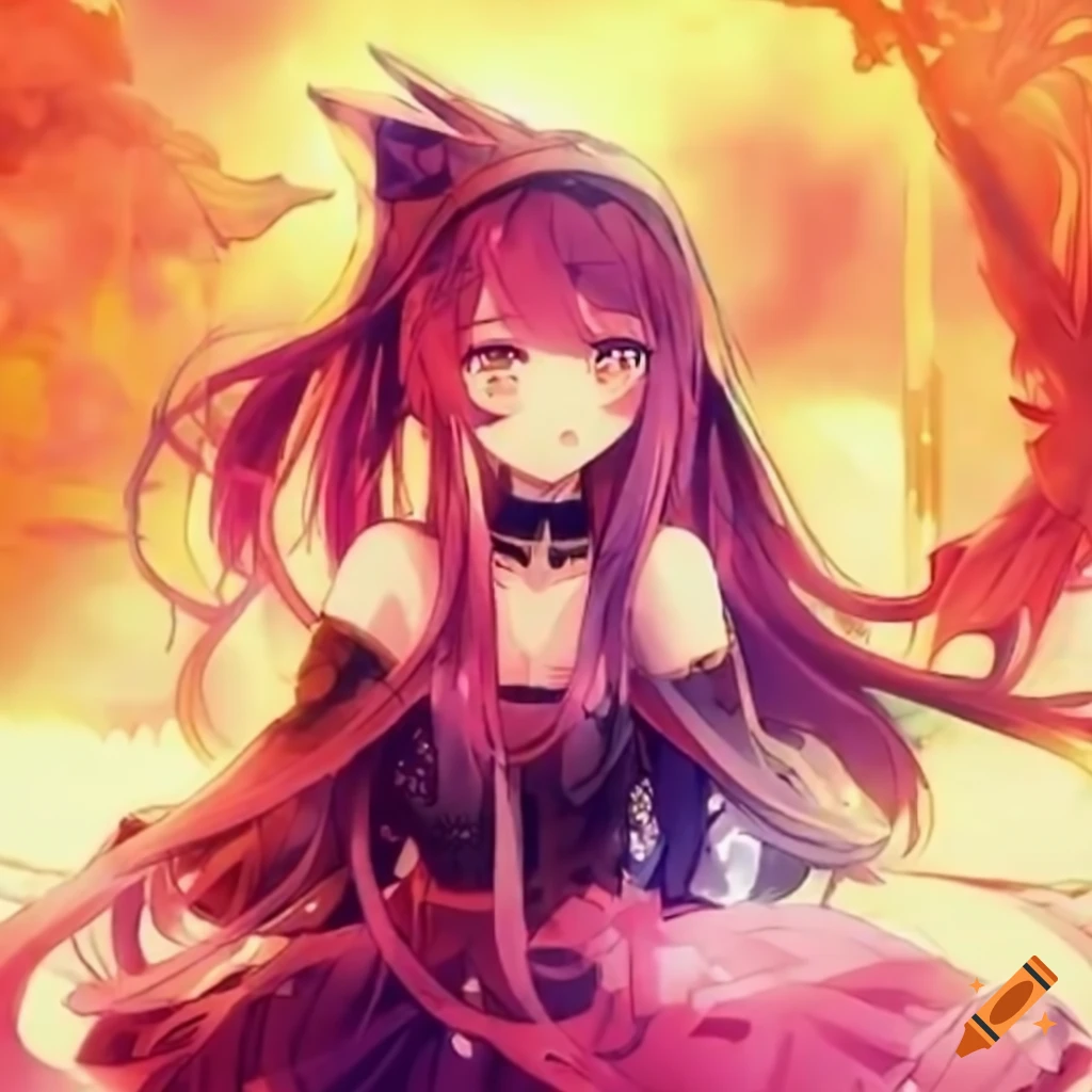 Anime artwork on Craiyon
