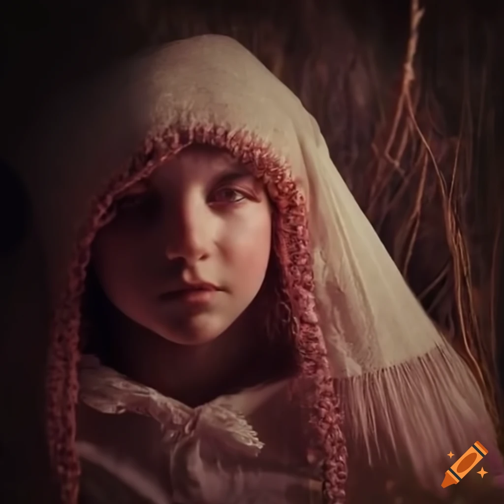 Peasant girl from a fantasy film