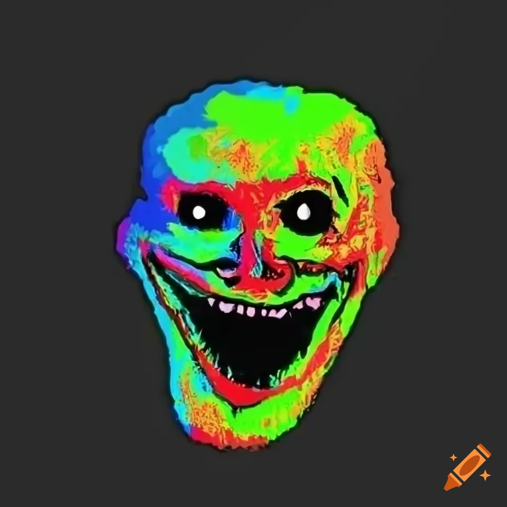Trollface wojak image on Craiyon