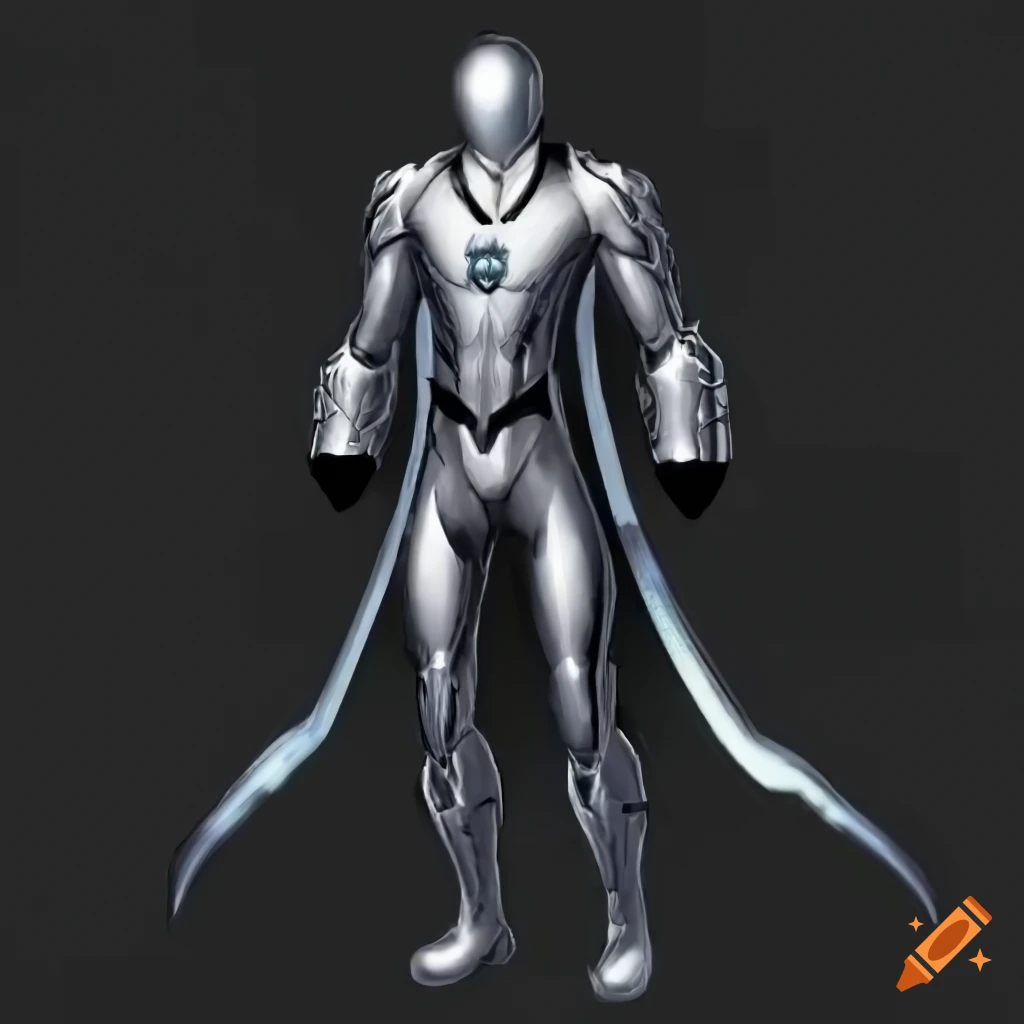 Illustration of a comic book hero on Craiyon