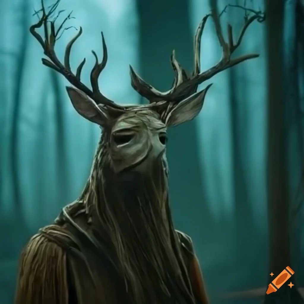 Illustration of leszy, a mythical creature from slavic folklore on Craiyon