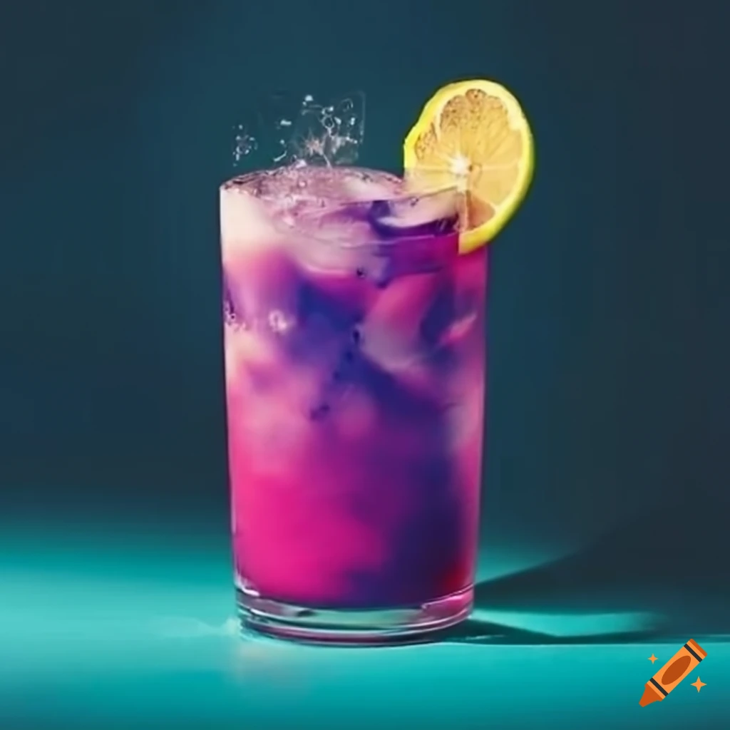Delicious 80s cocktails on Craiyon