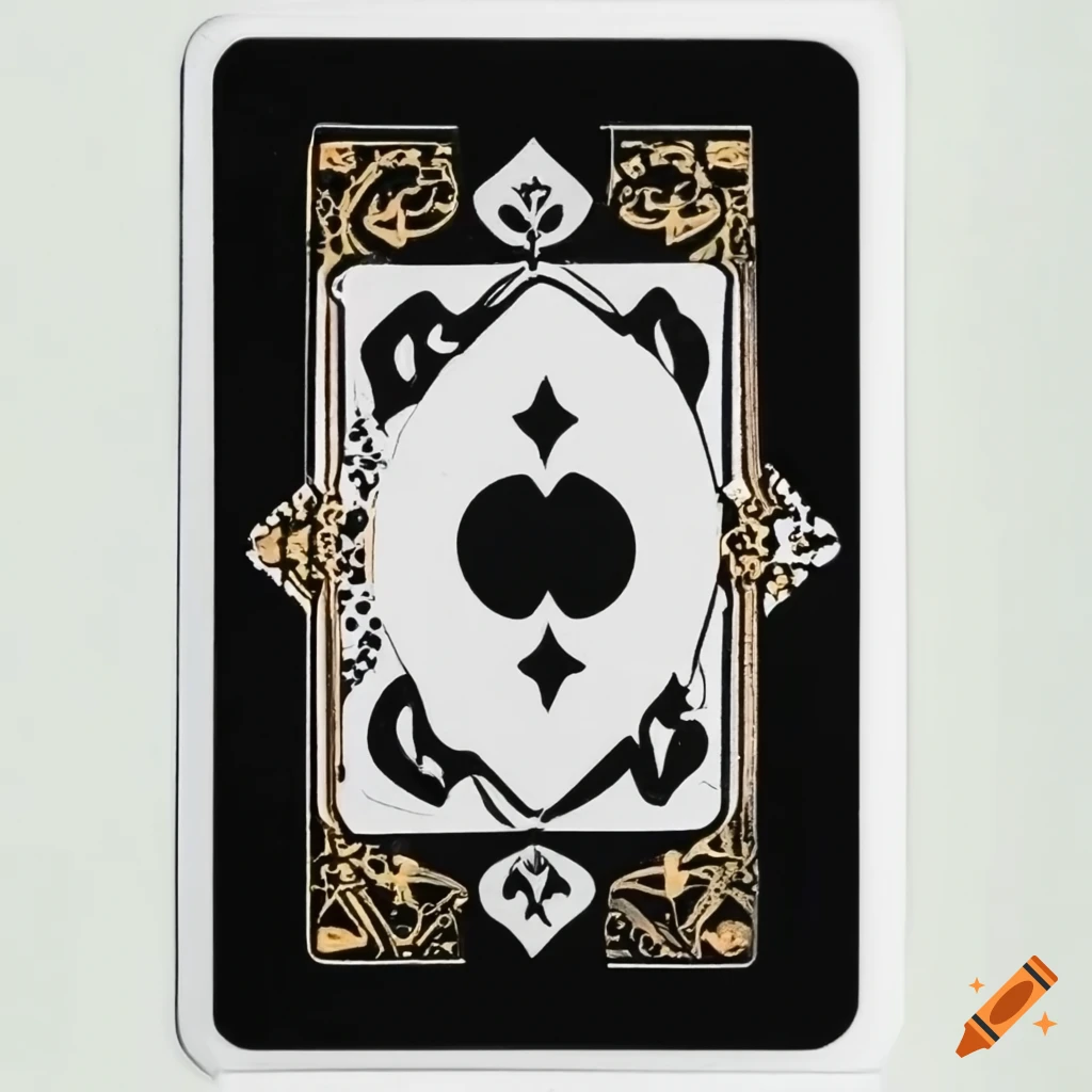 Arabic playing card on Craiyon
