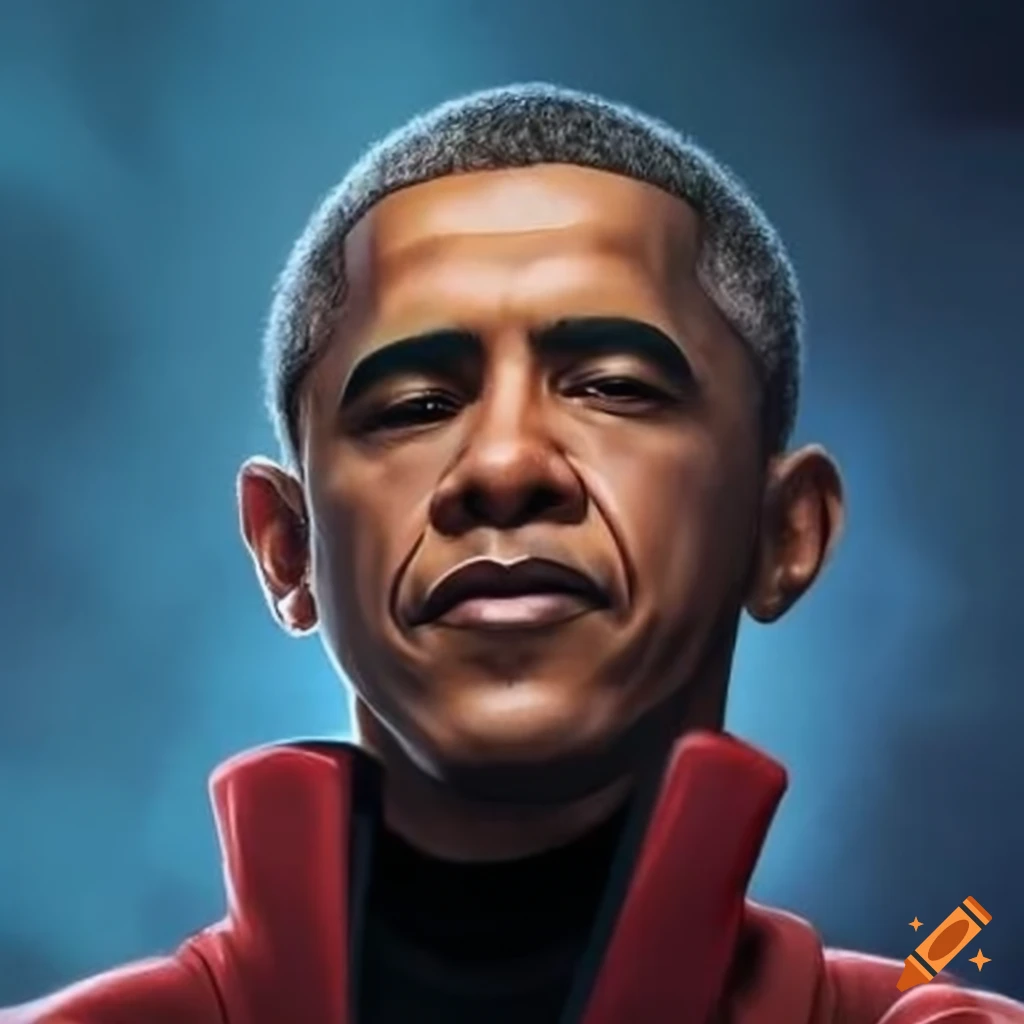 Mashup image of First Hokage and Barack Obama on Craiyon