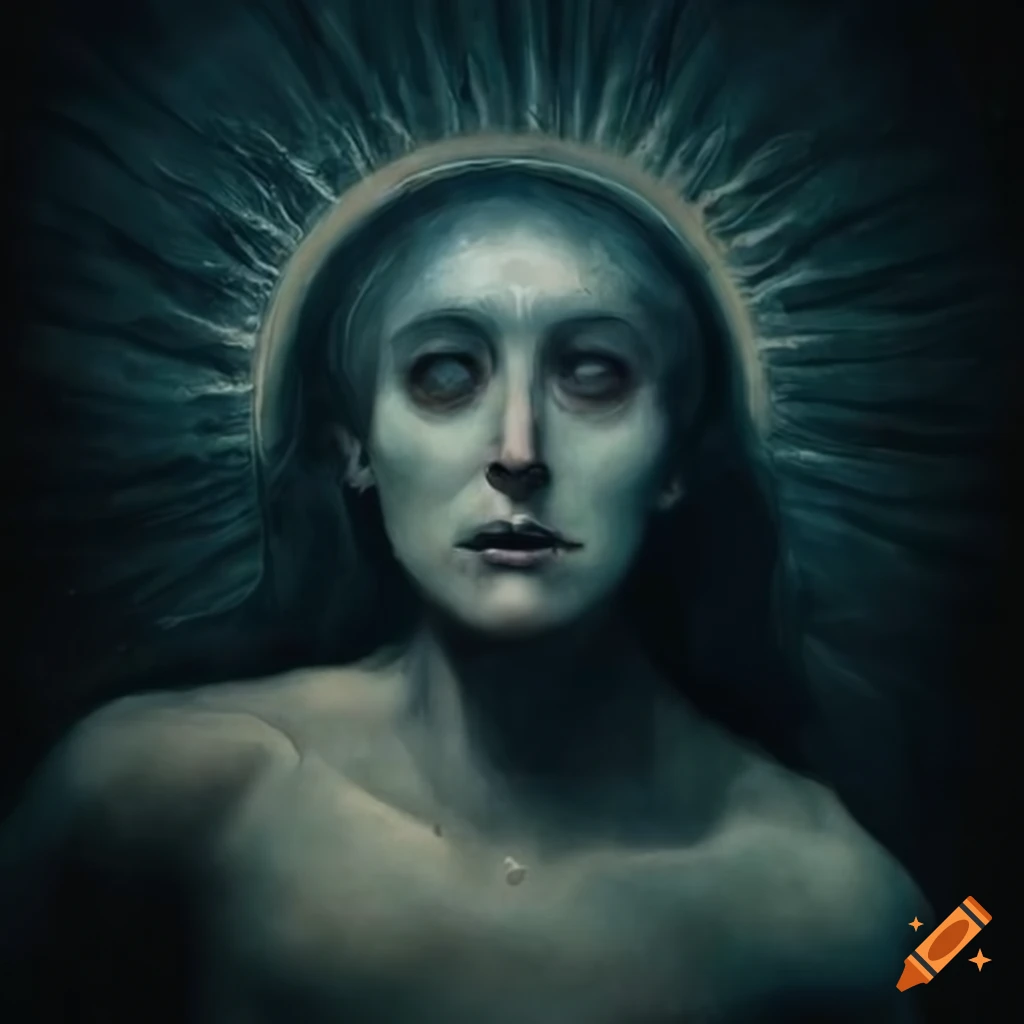 Image of a mysterious occult art museum