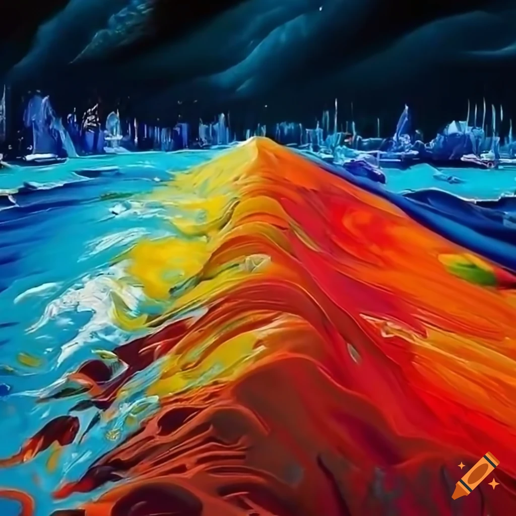 Retro movie poster inspired by "splash"