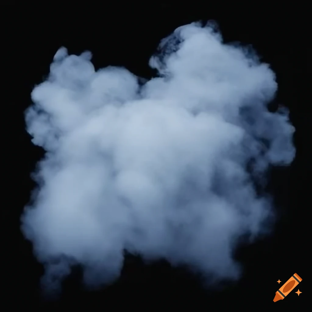 Texture of swirling smoke particles on Craiyon