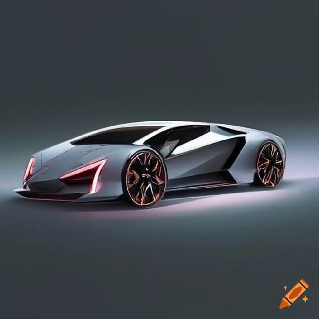 Concept Lamborghini car design on Craiyon