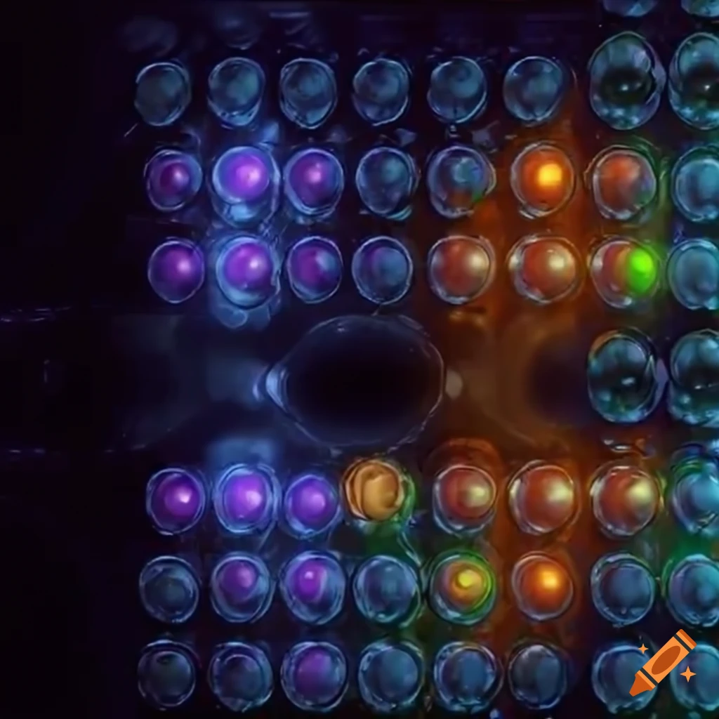 2D platform game with bubble-themed tiles on Craiyon