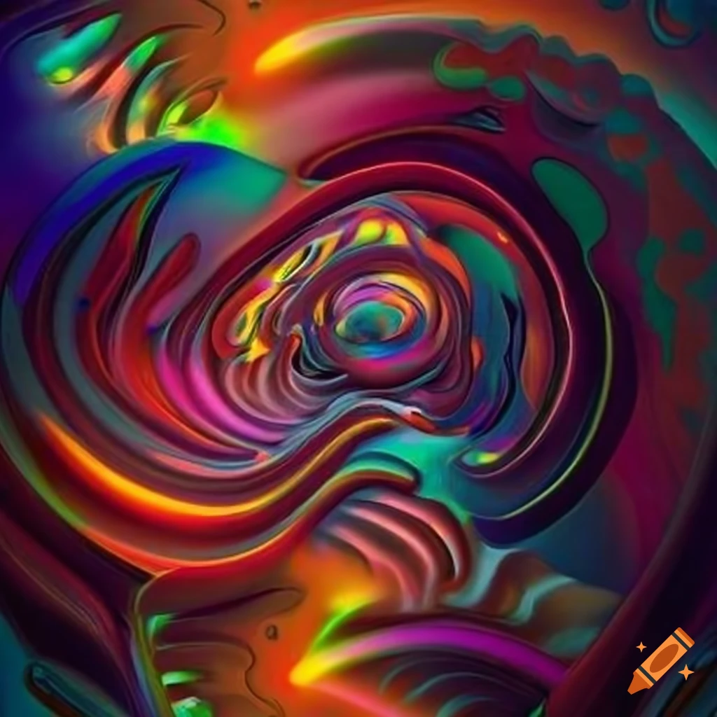 Visual representation of finding harmony within chaos on Craiyon