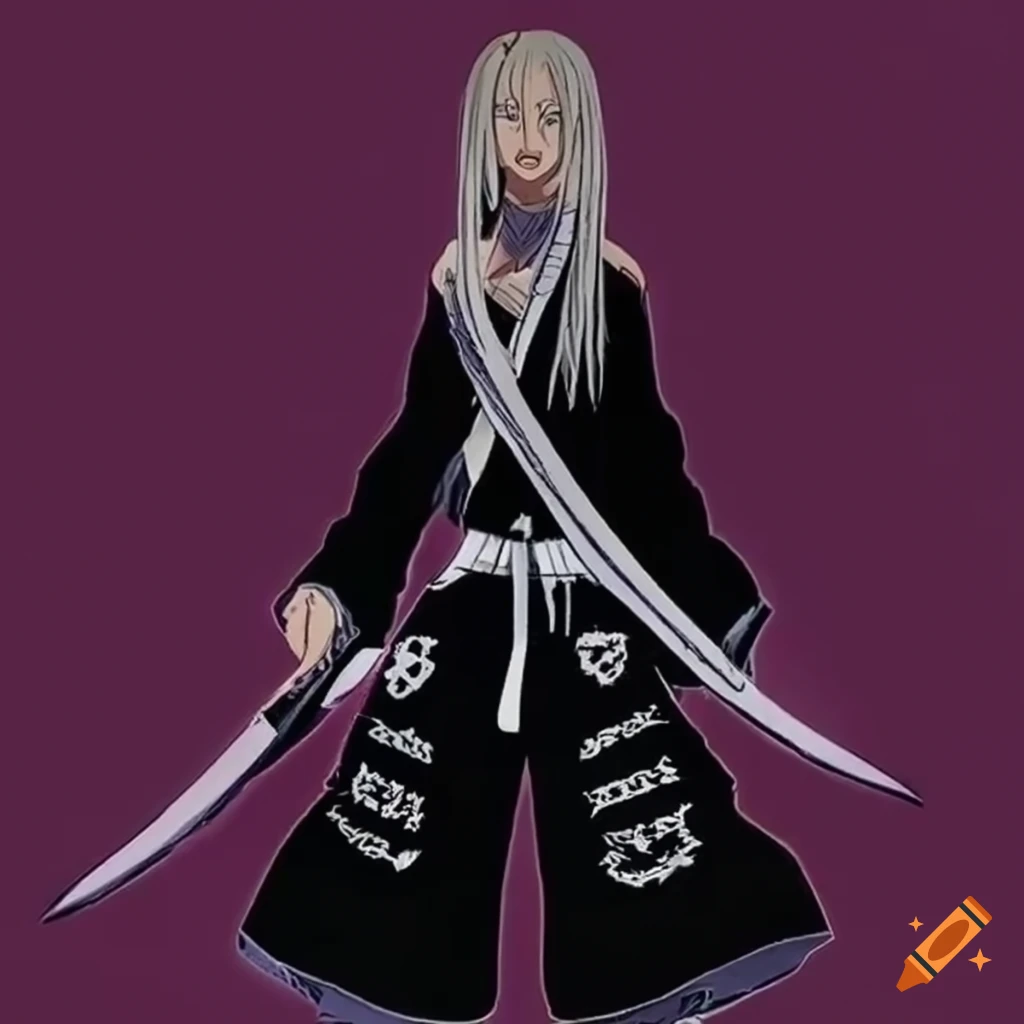 Black Star Soul Eater in traditional Shaolin clothes with original ...
