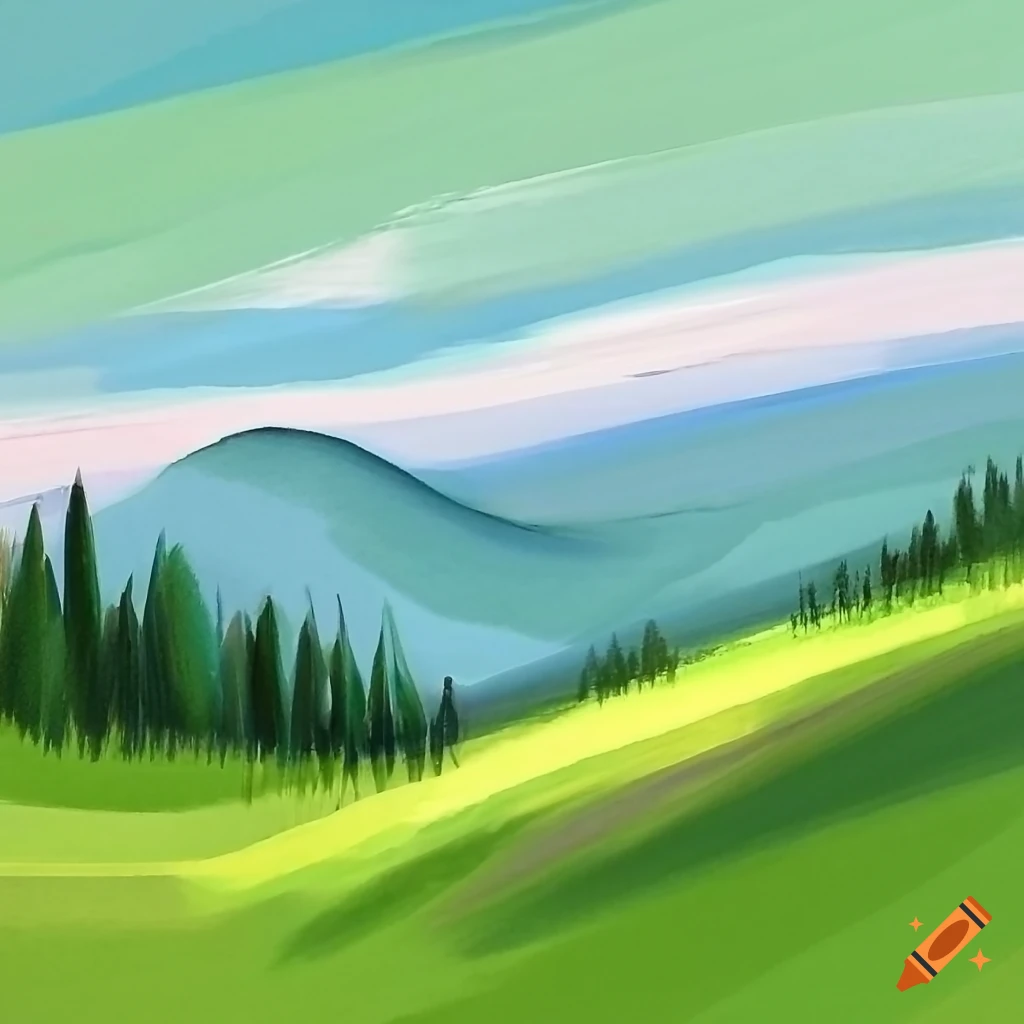 Collection of peaceful landscape images for sleep inspiration on Craiyon