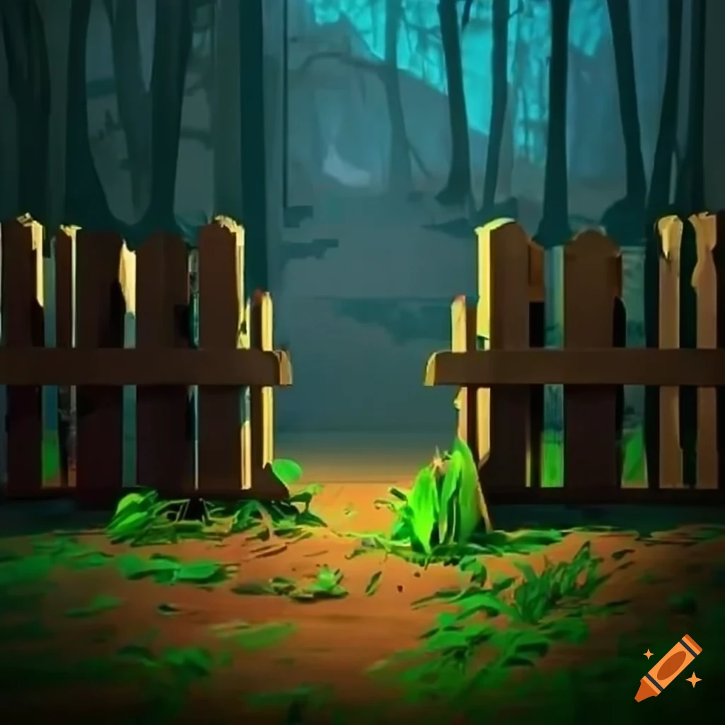 Unique picket fence design for gaming