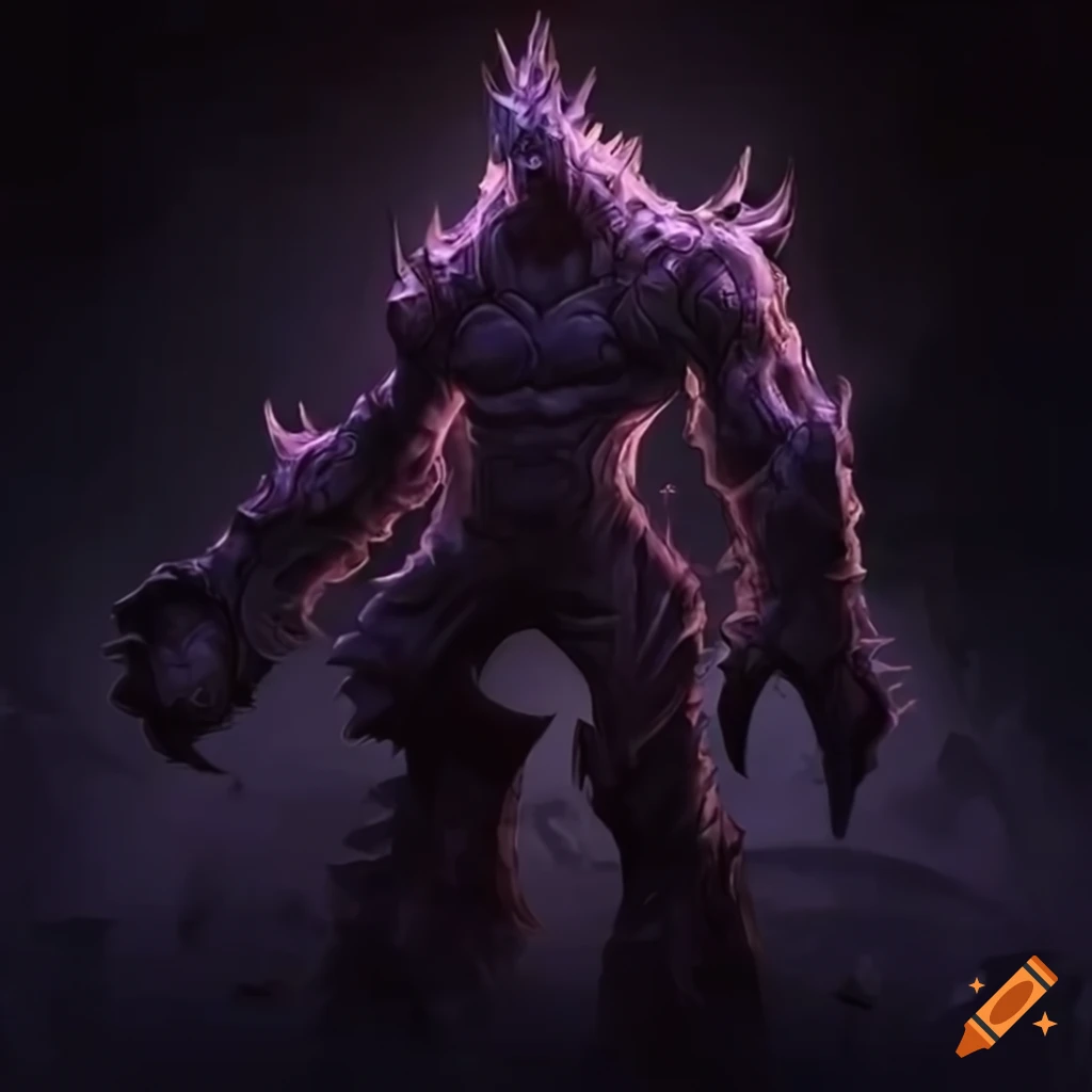 Image of a darkness elemental on Craiyon