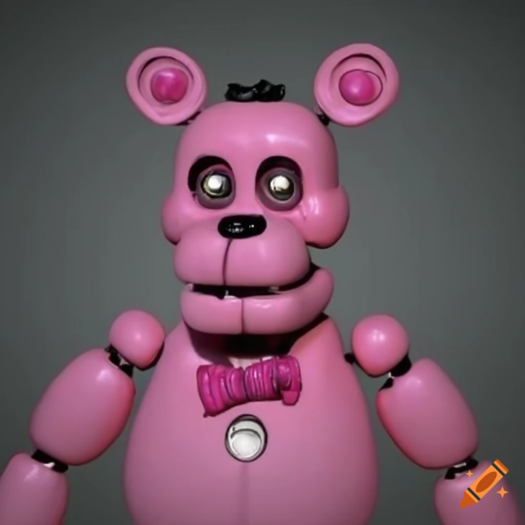 Pink animatronic on Craiyon