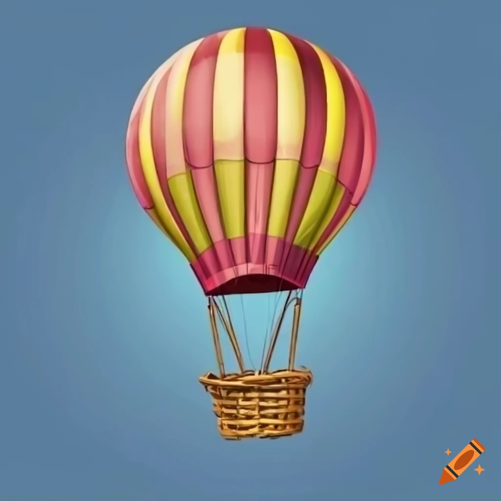 Cartoon Hot Air Balloon