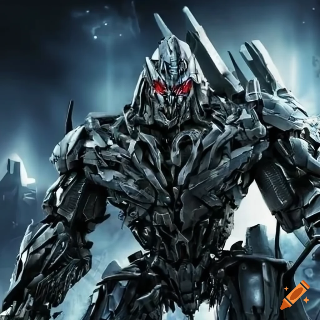 Movie poster of Megatron on Craiyon
