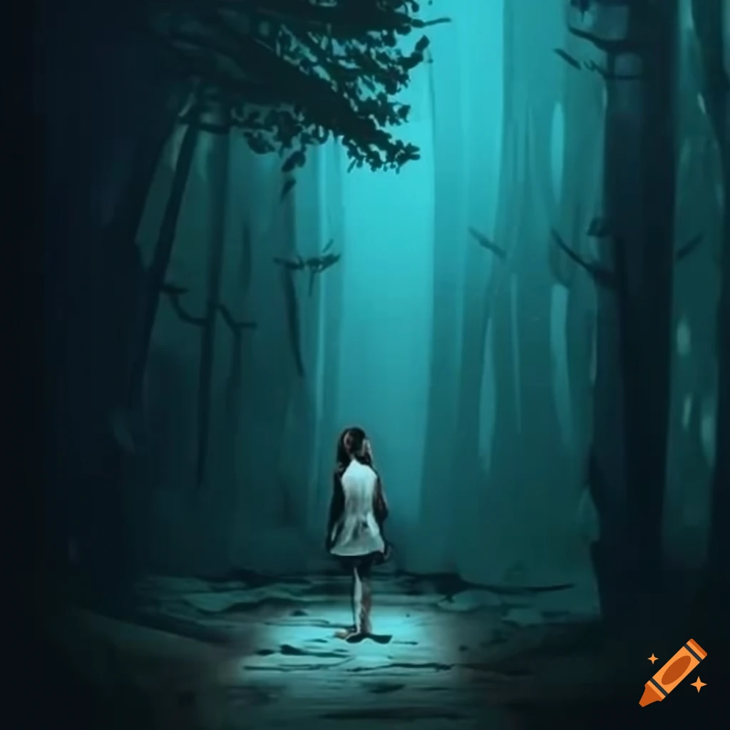 Person lost and alone on Craiyon