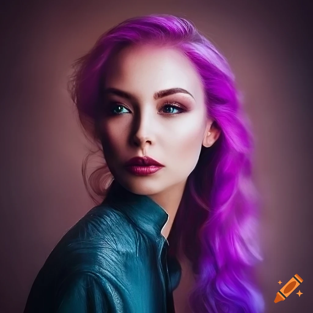 Visually stunning portrait of a beautiful woman on Craiyon