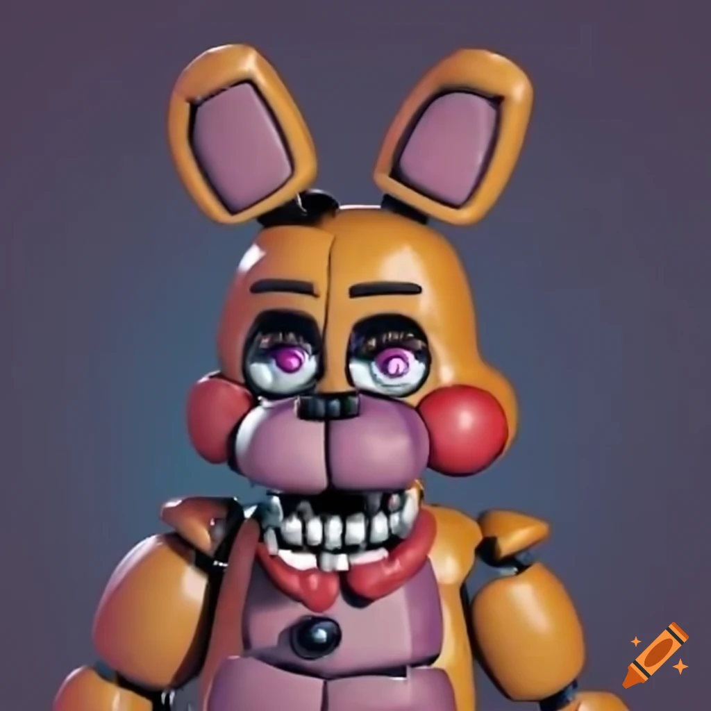 Fanmade animatronics from fnaf on Craiyon