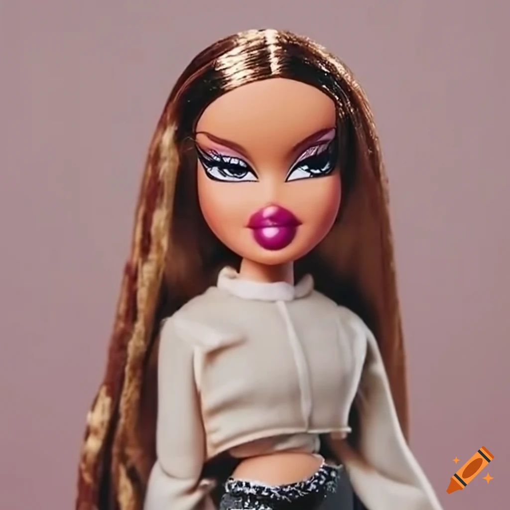 Stylish bratz dolls in designer outfits