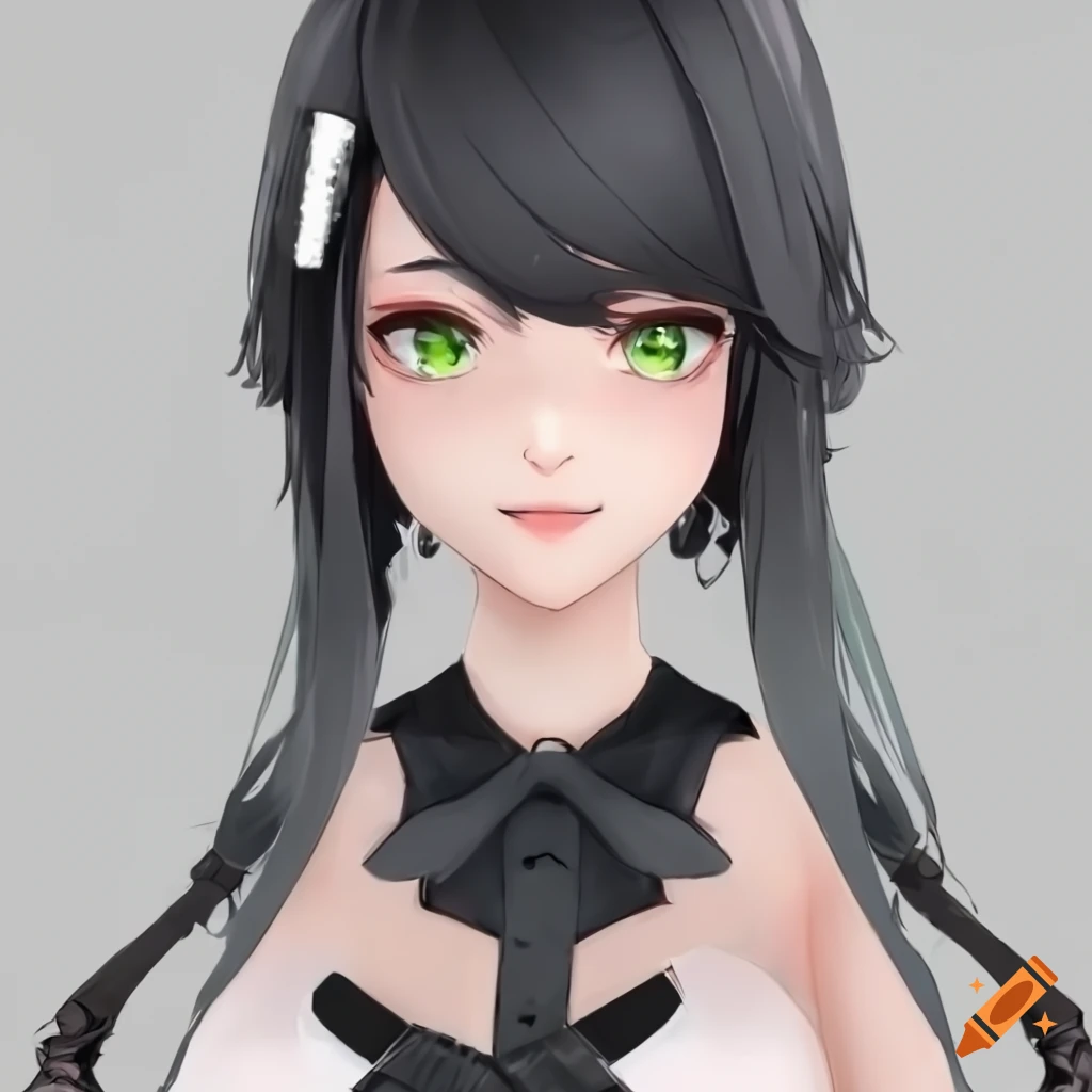 Vtuber images created on Craiyon