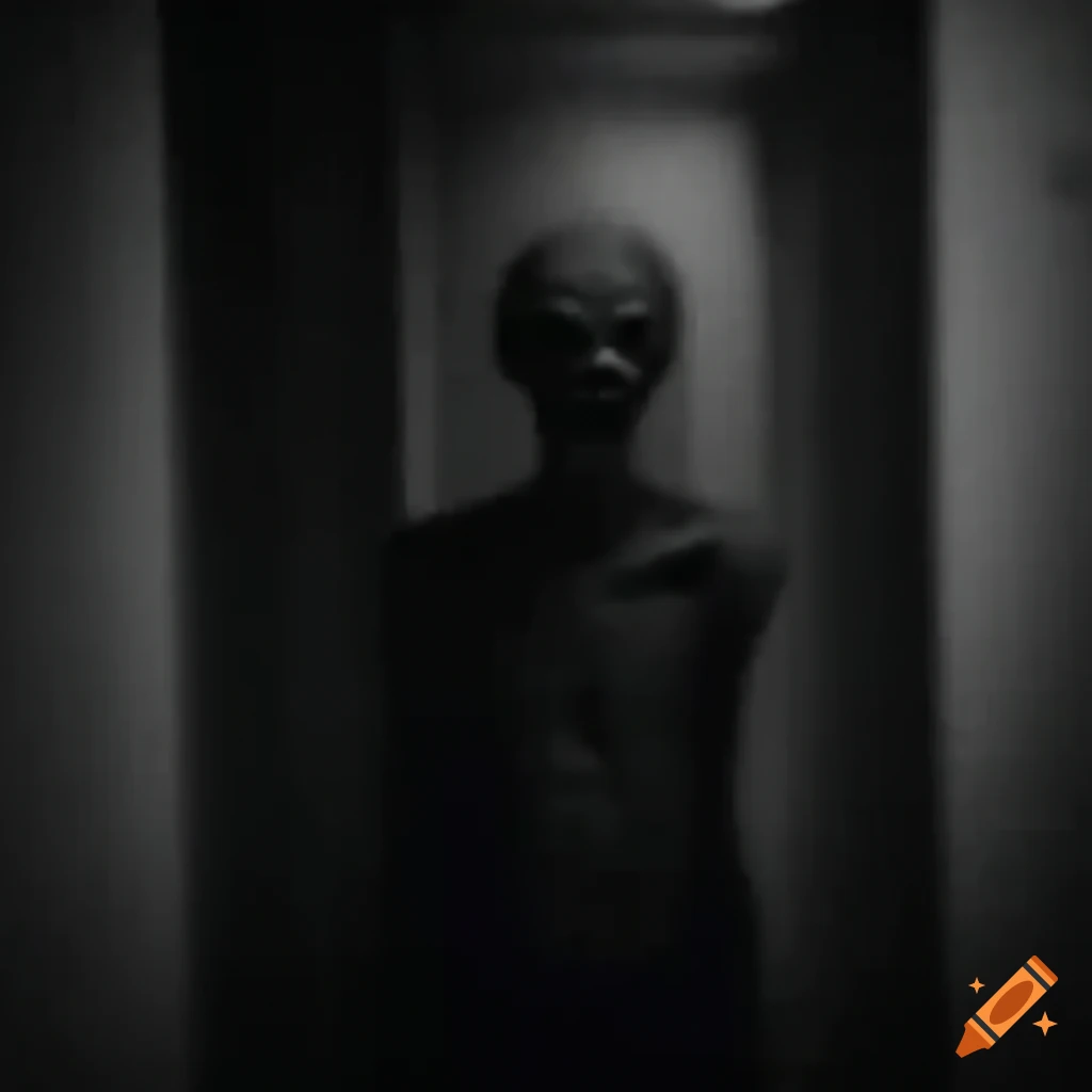 Uncanny and spooky VHS footage of a twisted man on Craiyon