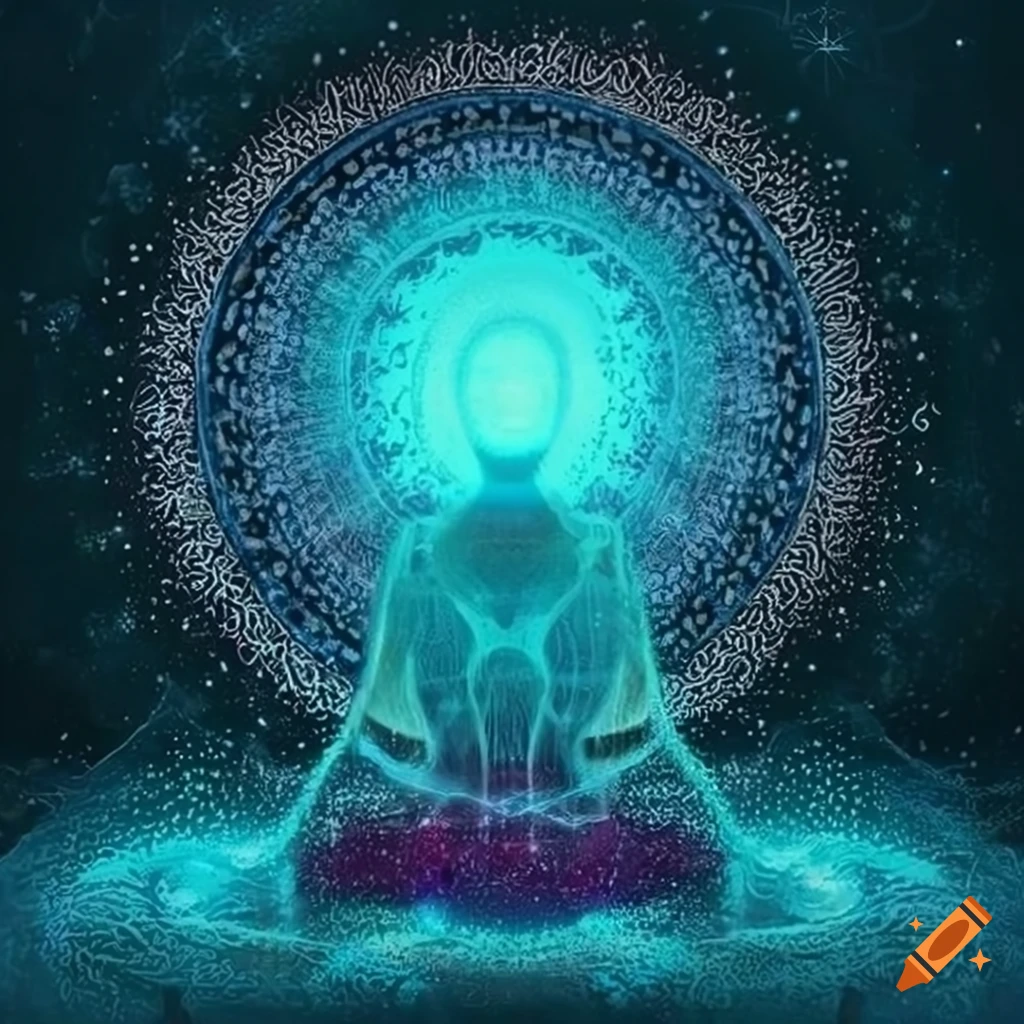 Mysterious illustration of an Orphic prophecy symbol on Craiyon