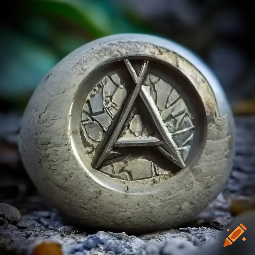 Image of an alchemist stone on Craiyon
