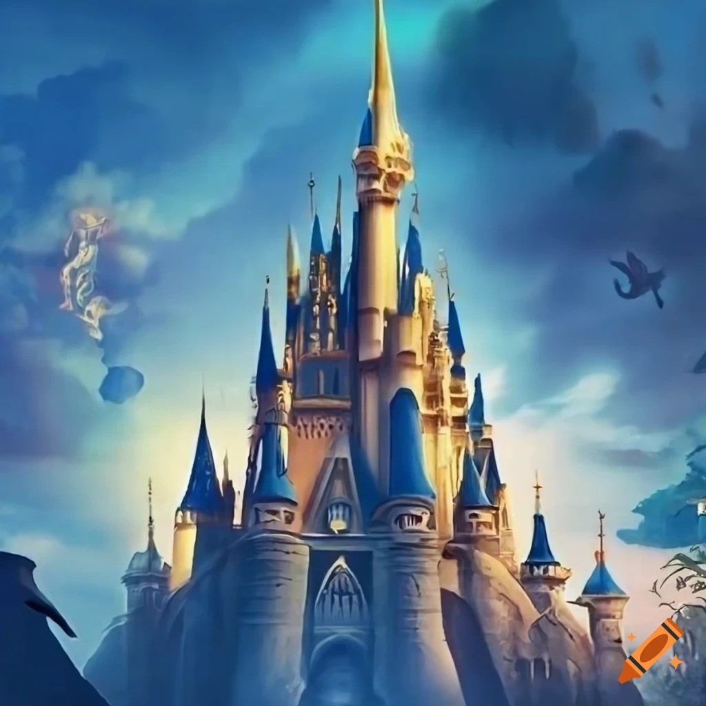 Disney movie poster: The Towers on Craiyon