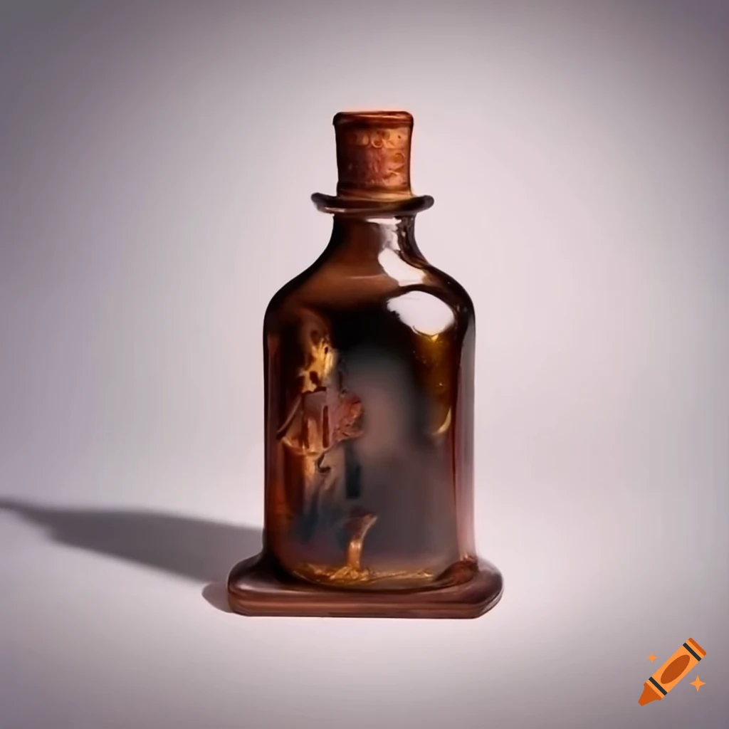 Dr Ubbly's Oblivious Unction potion in a unique bottle on Craiyon