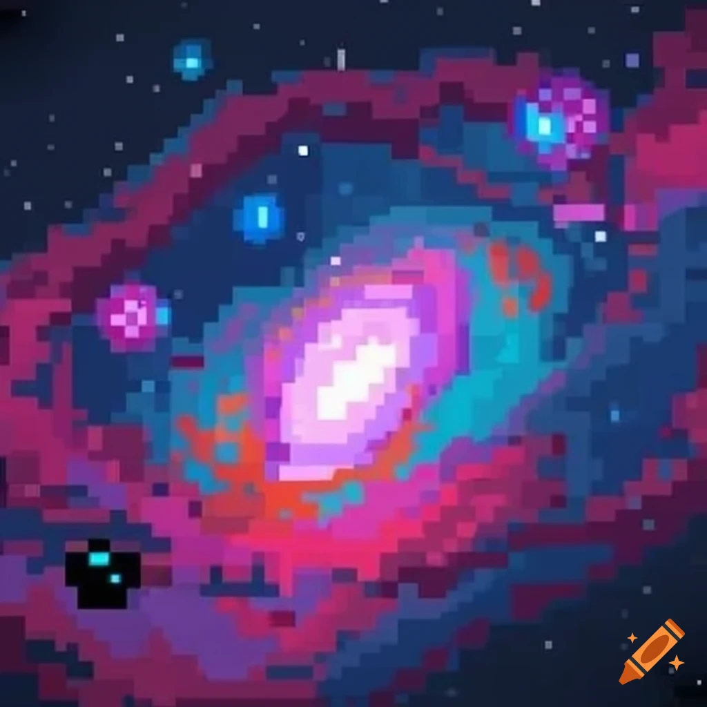 Galaxy Pixel Art