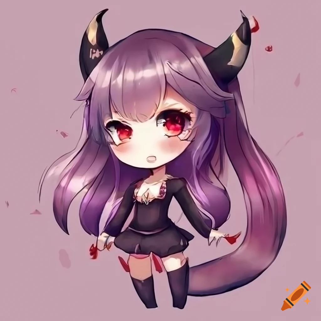 Chibi Devil Girl