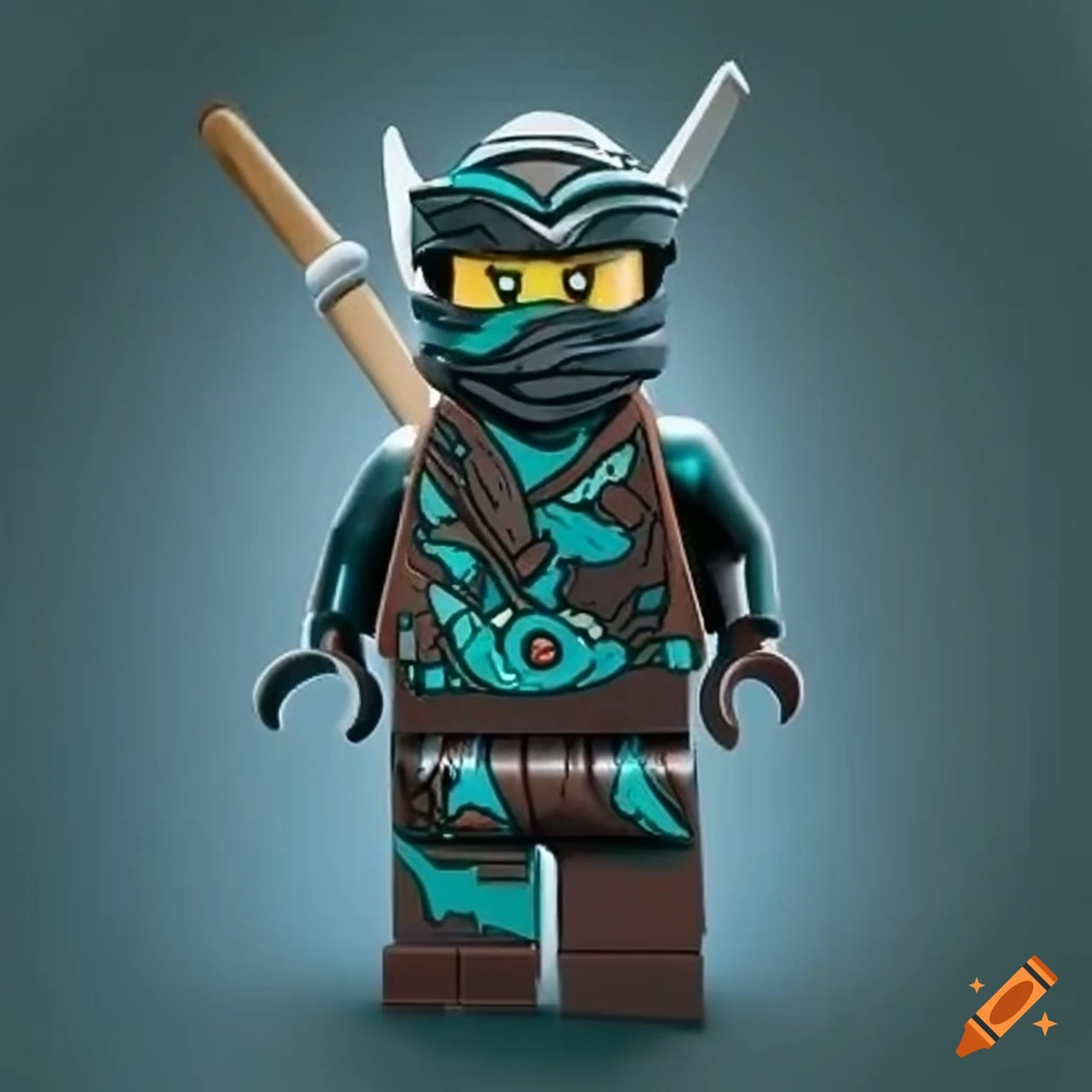 Lego ninja on Craiyon