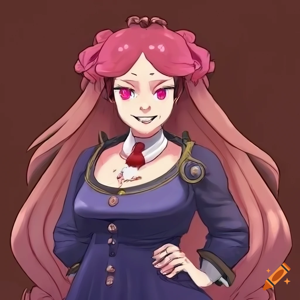 Waifu oc from ace attorney series on Craiyon