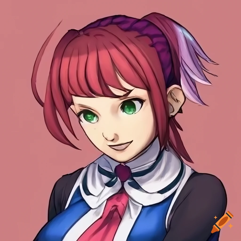 Character design inspired by ace attorney series on Craiyon