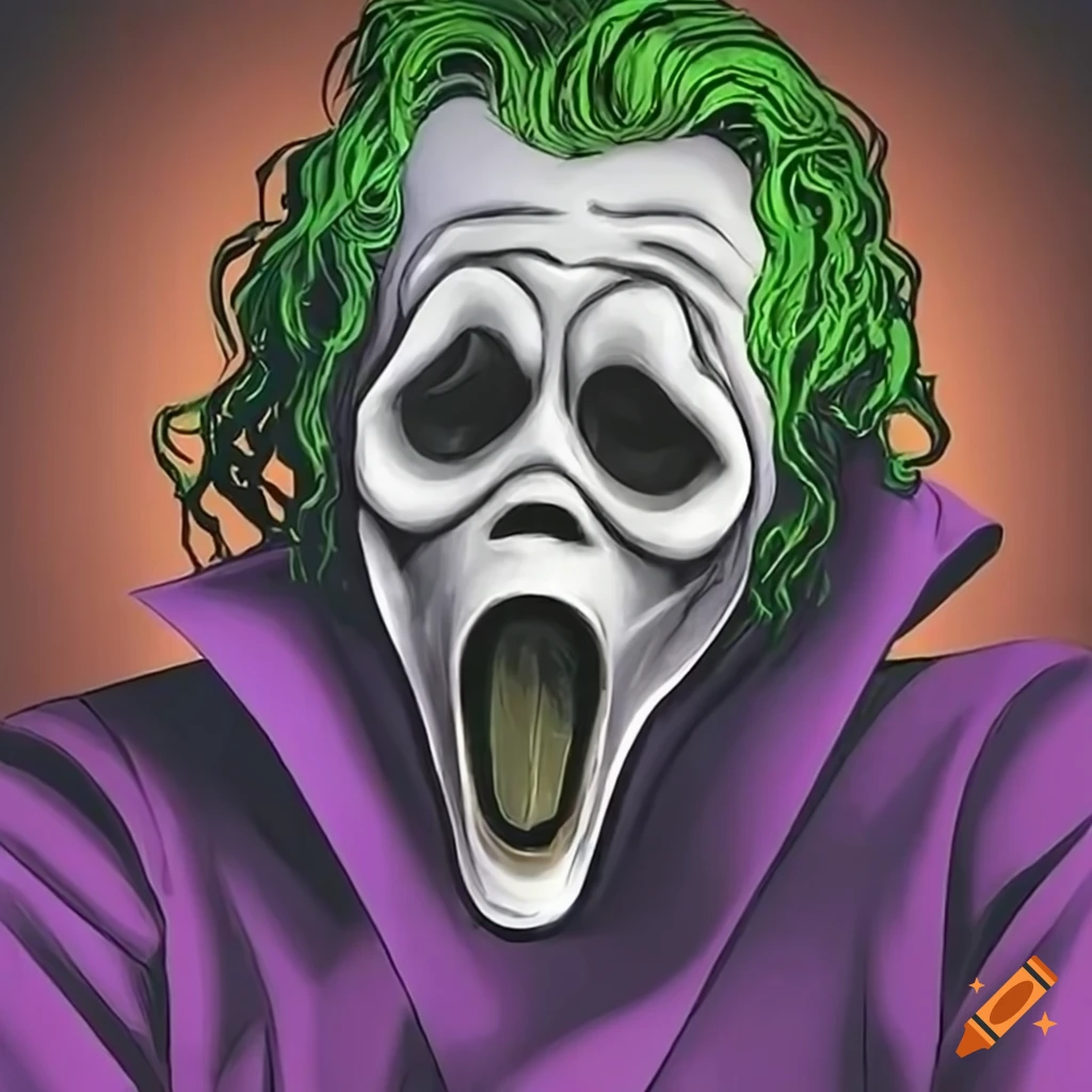 The joker and ghostface from scream