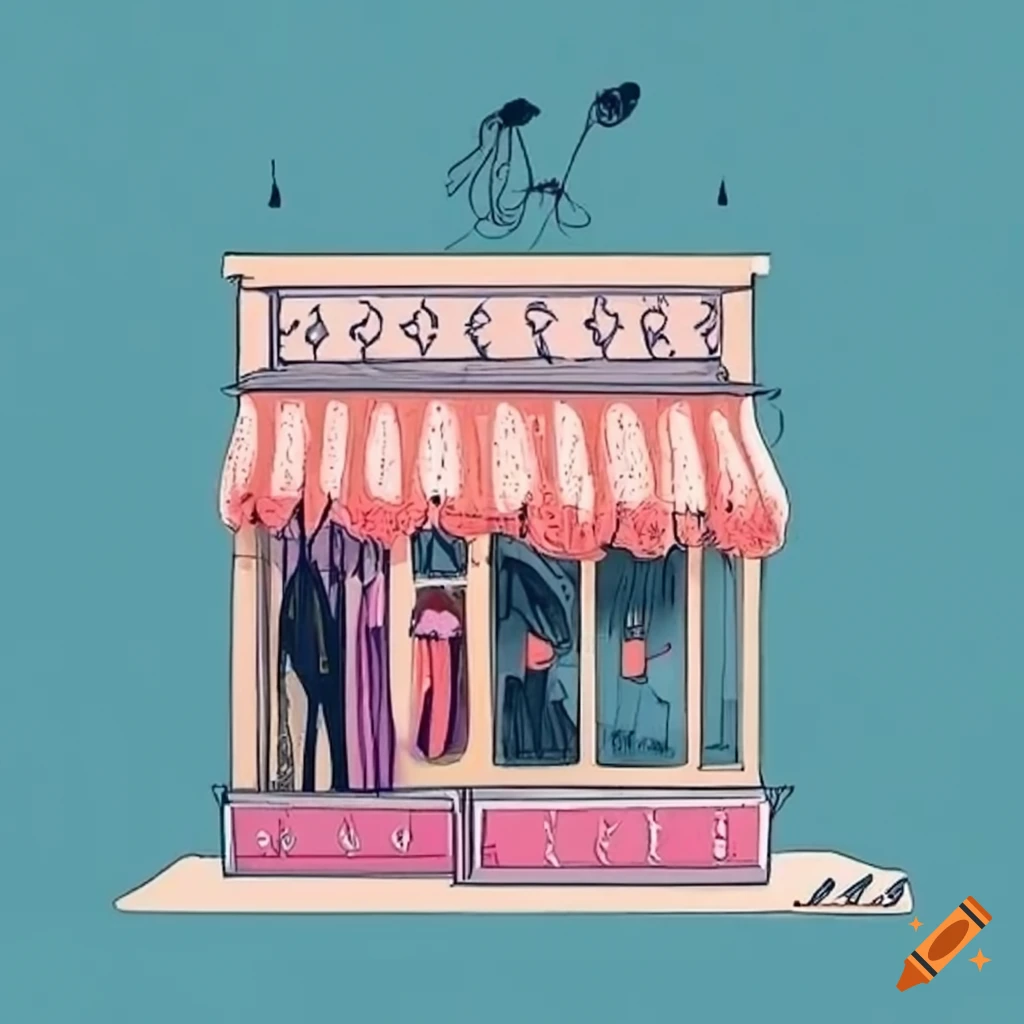 Storefront images created on Craiyon