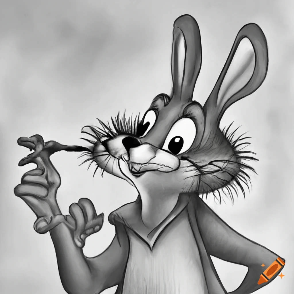 Brer Rabbit from Disney's Song of the South on Craiyon