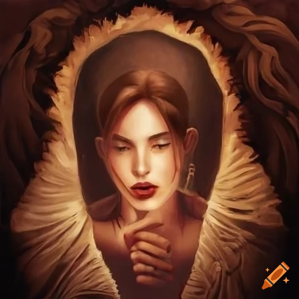 Illustration representing the lover archetype on Craiyon