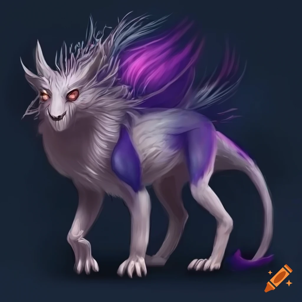 Image of an elegant and graceful mythical creature on Craiyon