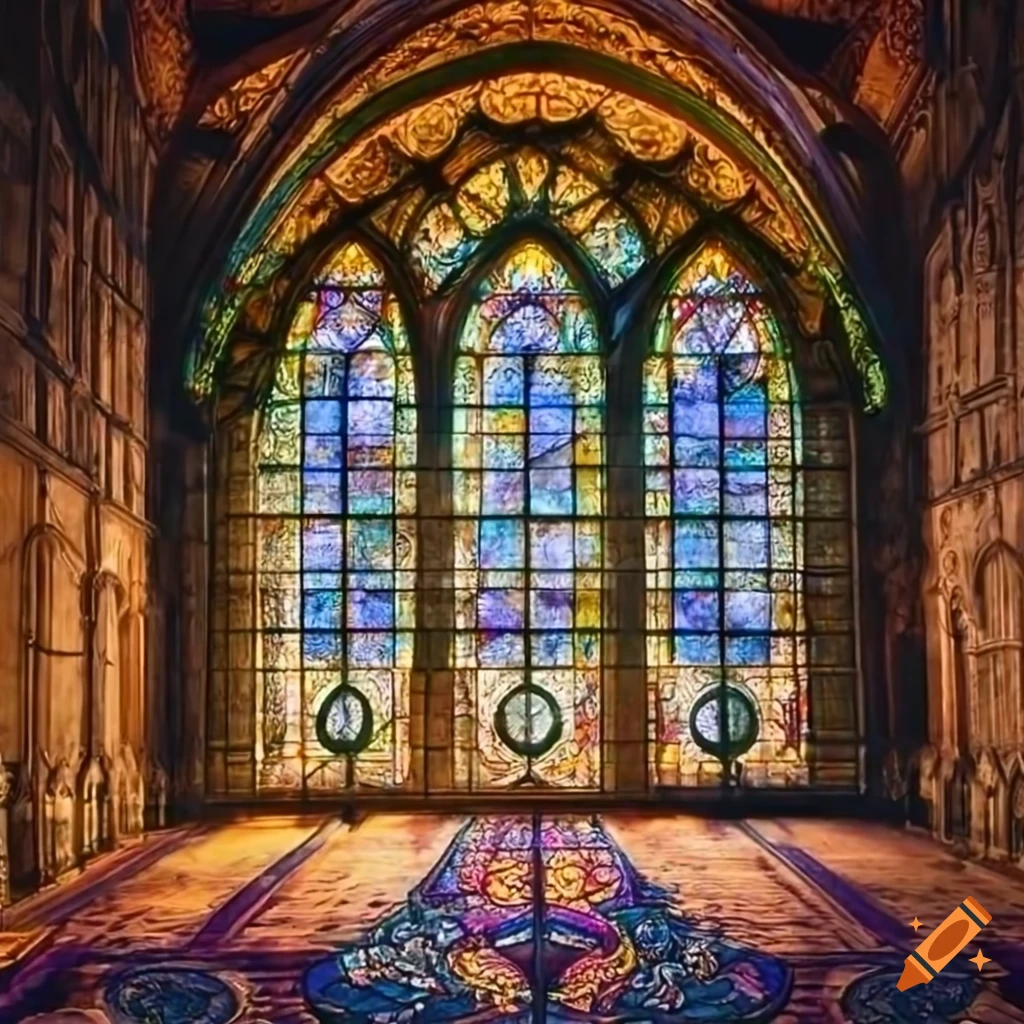 Castle Stained Glass Windows Goodrich Castle: Stained Glass Memorial