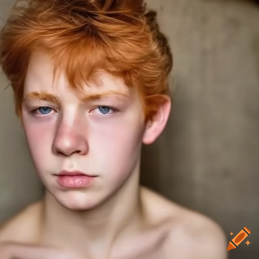 Close-up portrait of an ancient Roman teenager on Craiyon