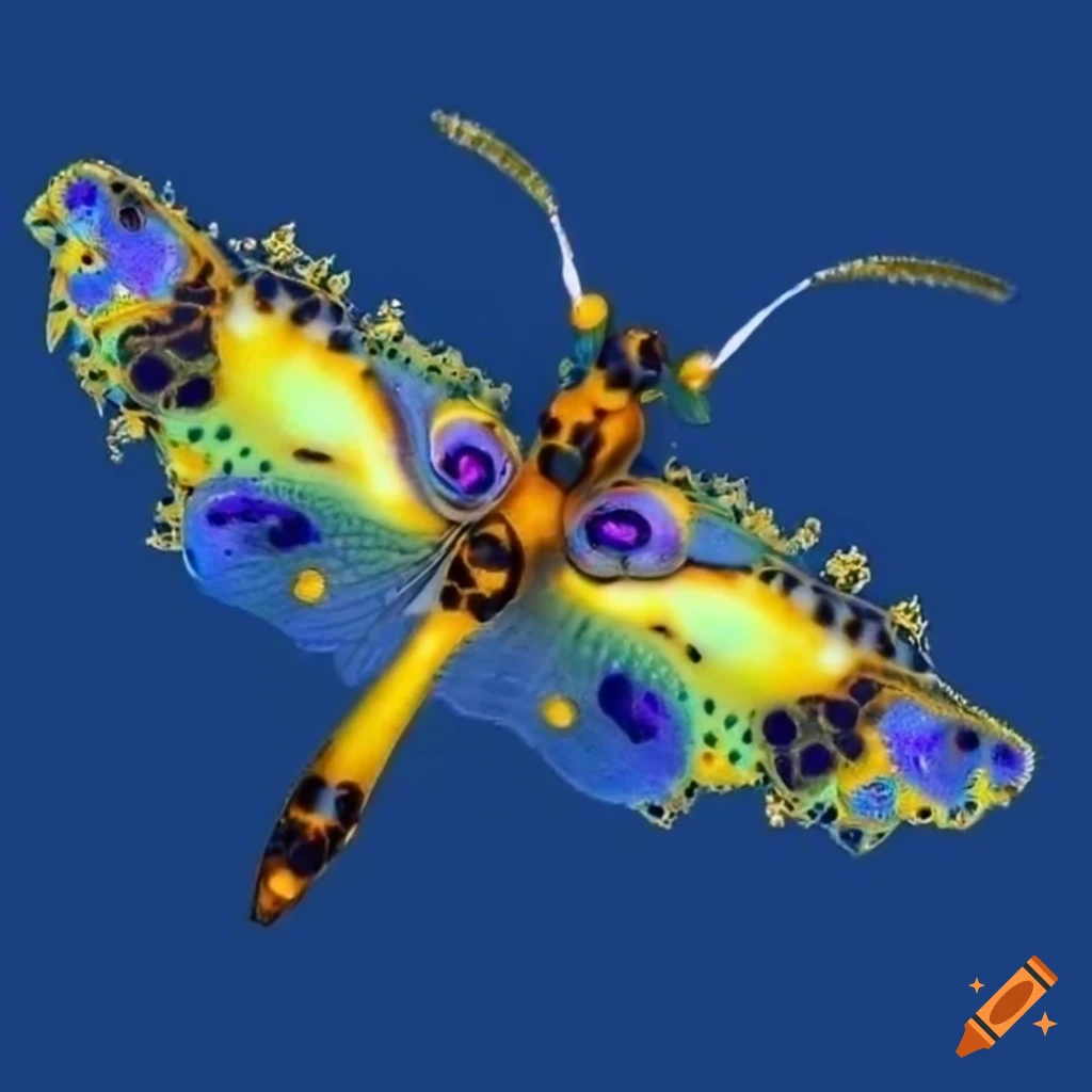 Colorful insects and patterns in nature on Craiyon