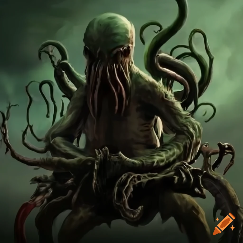 Image of cthulhu on Craiyon