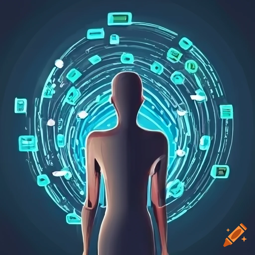 Illustration of logical operators in computing on Craiyon