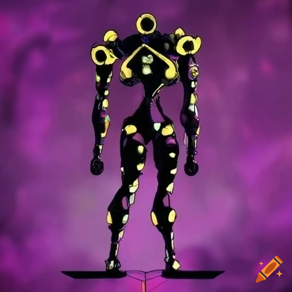 Image of Black Betty, a powerful humanoid Stand on Craiyon