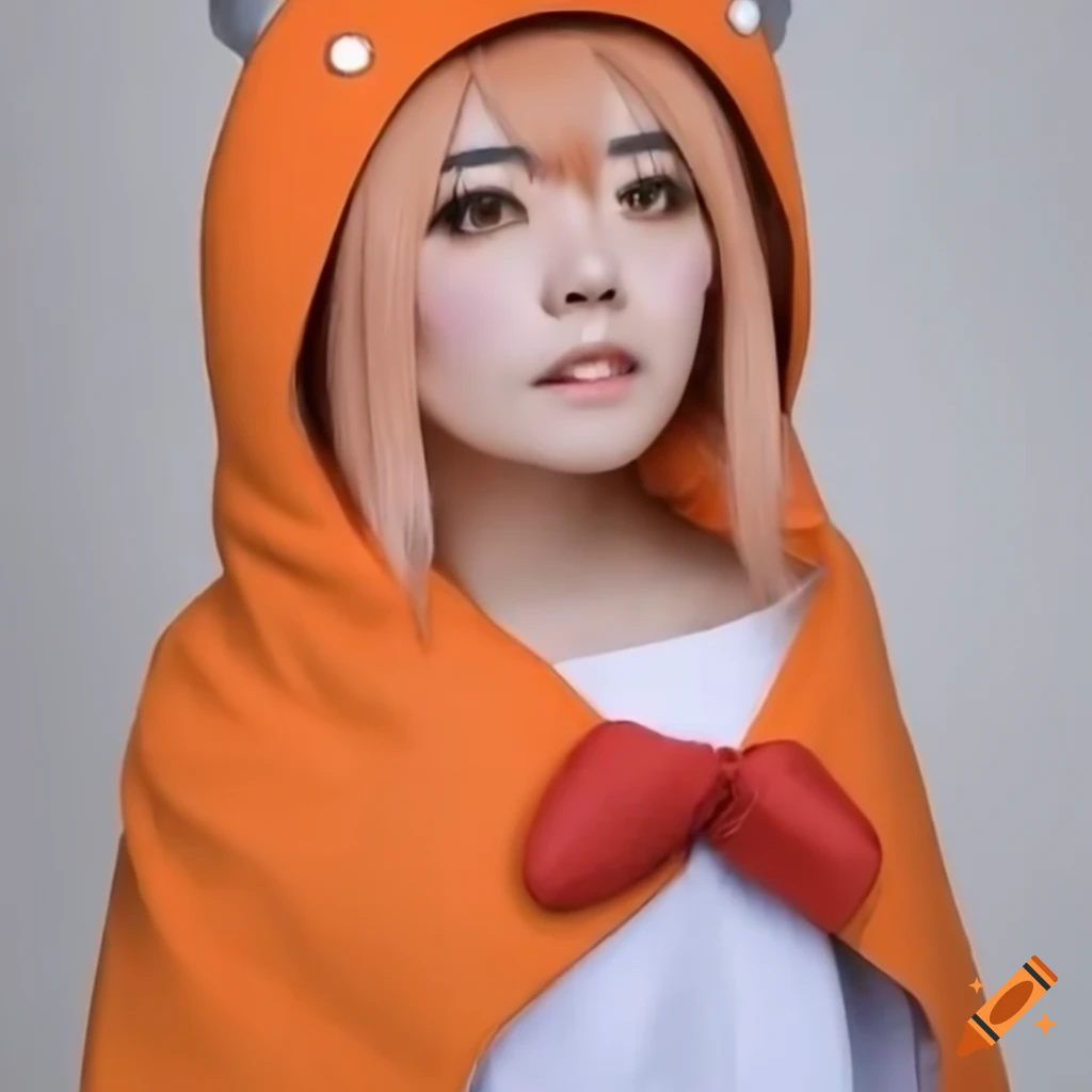 Realistic umaru-chan cosplay on Craiyon
