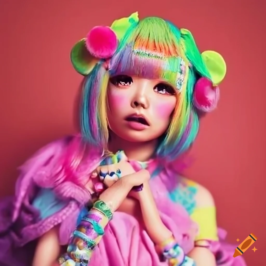 Kyary pamyu pamyu in vibrant decora fashion